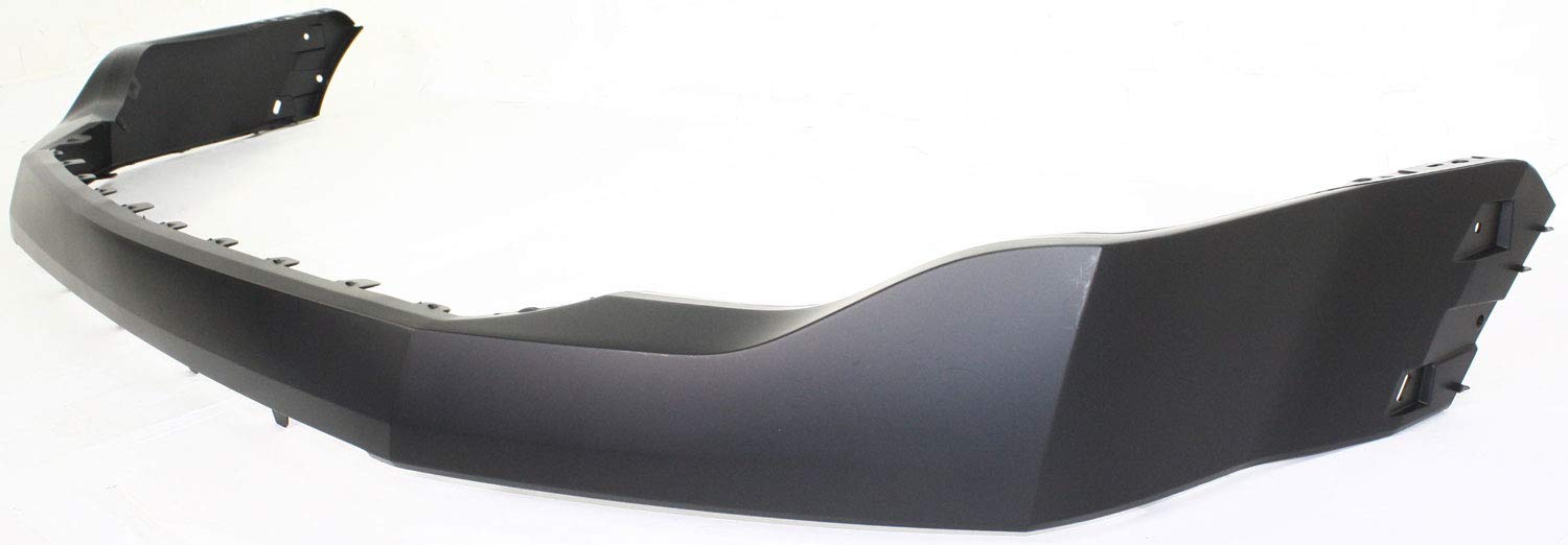 Evan Fischer Bumper Cover SET Compatible with 2007-2014 Ford Expedition Upper - Primed; Lower - Textured For Models With Wheel Opening Moldings Front, Upper and Lower FO1000631