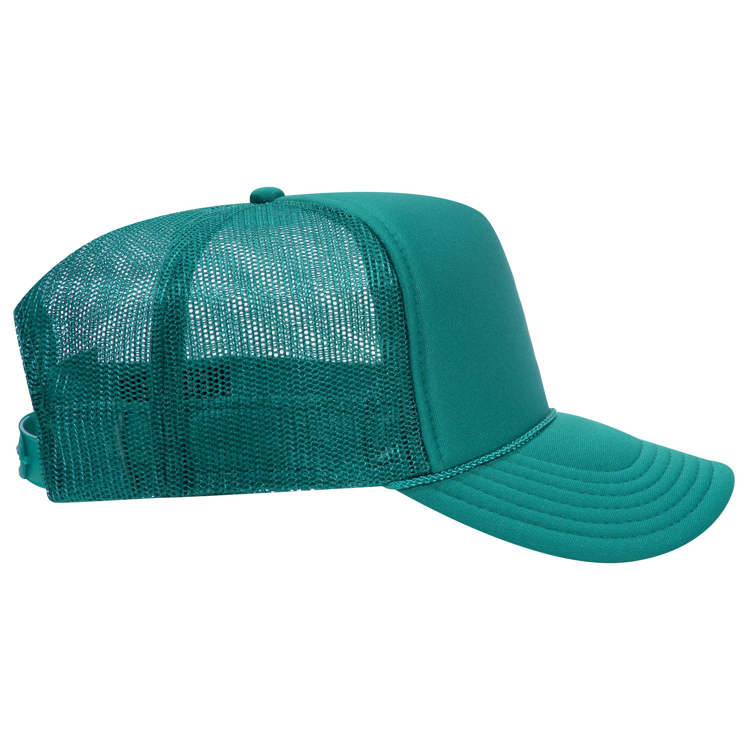 Not A Beach I Wouldn't Bum Trucker Hat - Premium Snapback for Men and Women - Funny Trendy Cute Summer (US, Alpha, One Size, Jade)