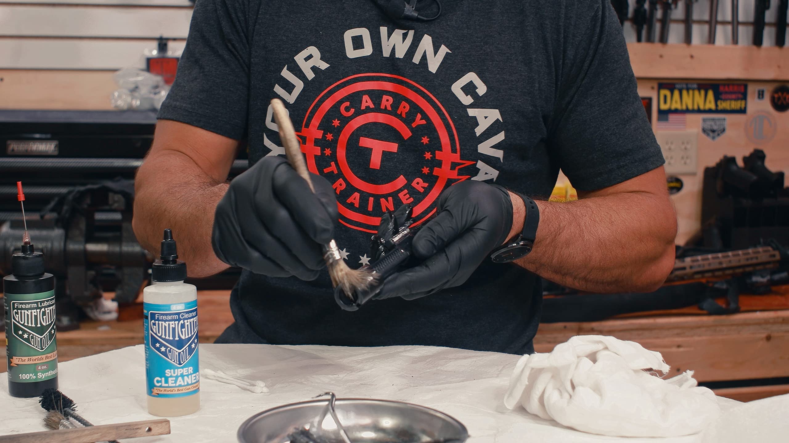 Gunfighter Gun Oil All American Combo (4oz Lube, 4oz Cleaner, 1oz Syringe of Grease)