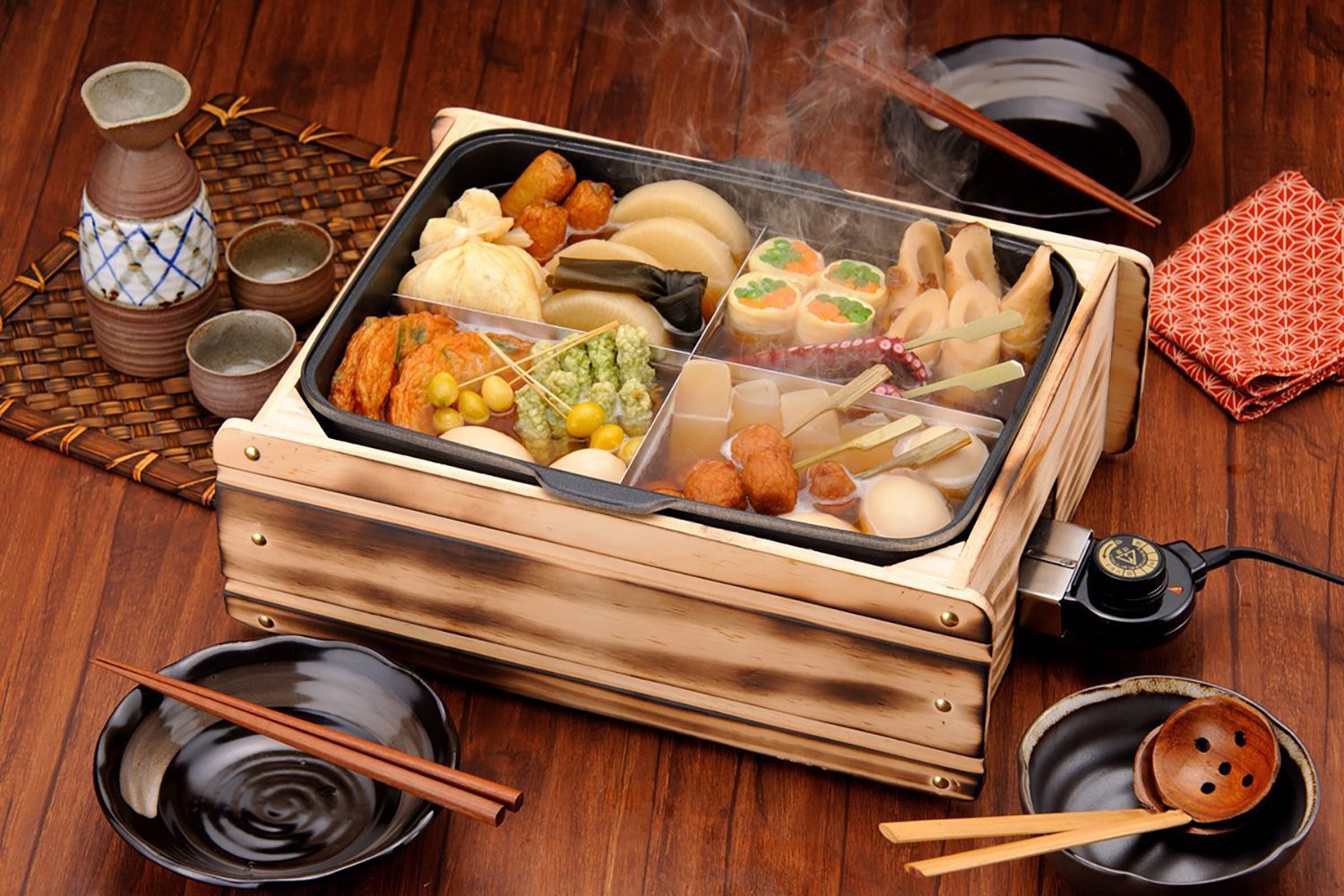 KS-2539 Multi-Purpose Oden Pot, Furusato Noren