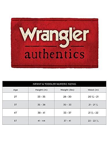 Wrangler Authentics Toddler Boys' Shortall, Desert Sand, 3T