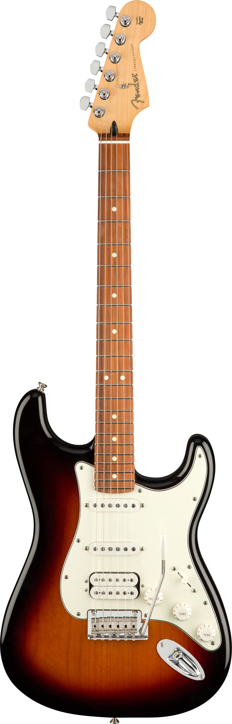 Fender Player Stratocaster® - Tidepool Bundle w/Hard Case, Cable, Tuner, Strap, Strings, Picks, Capo, Fender Play Online Lessons, and Austin Bazaar Instructional DVD