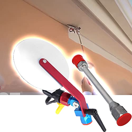 Tektall Universal Spray Sprayer Guide Accessory Tool for All Airless Paint Sprayer 7/8" with 517 Nozzle Tip & 10 Inch Extension Pole Rod