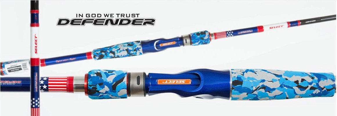 Favorite Fishing USA- Defender Spinning Rod, 7'0" Medium Heavy 2 piece