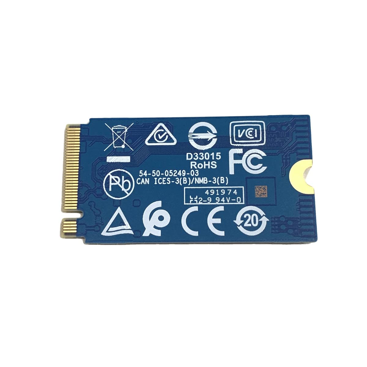Western Digital 1TB SSD PC SN530 1024GB M.2 2242 42mm SDBPMPZ-1T00 NVMe PCIe Gen3 x4 Solid State Drive for Dell HP Lenovo