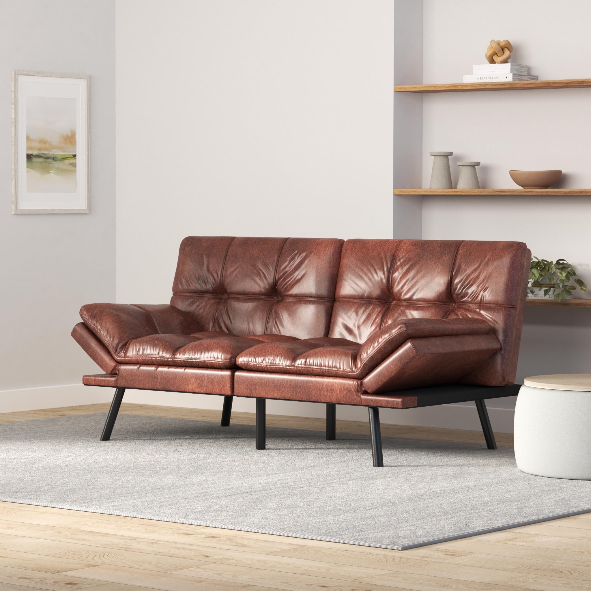 MUUEGM WXJ-Brown267sofabed Sofabed, Brown