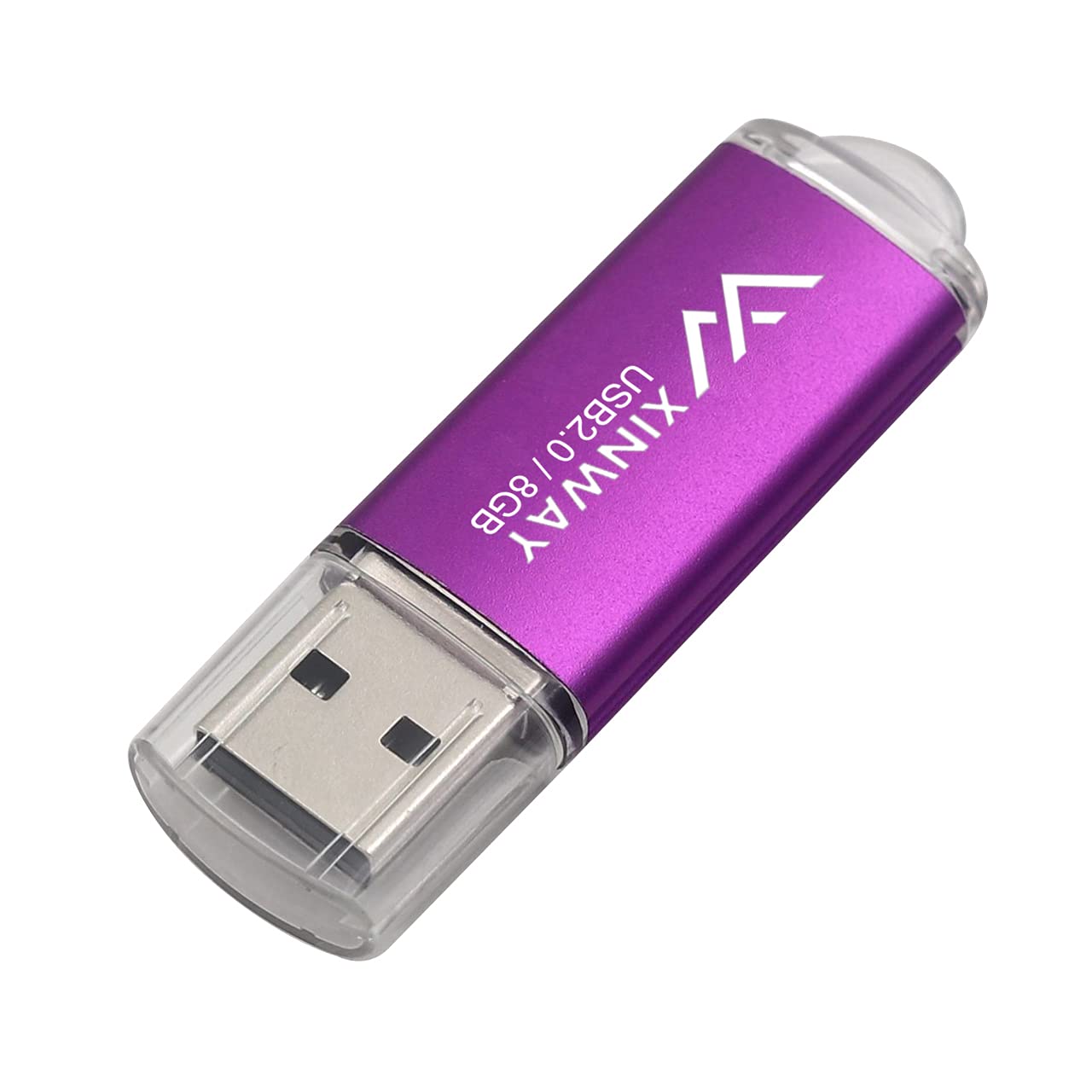 XINWAY 32GB USB 2.0 Flash Drives Thumb Drives Memory Stick Jump Drive Zip Drive, 2 Pack Mixed Colors: Black Blue
