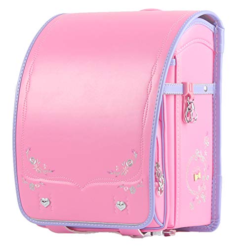 Randoseru Ransel Japanese upscale school bags for boys girls large capacity Senior PU leather light weight backpack
