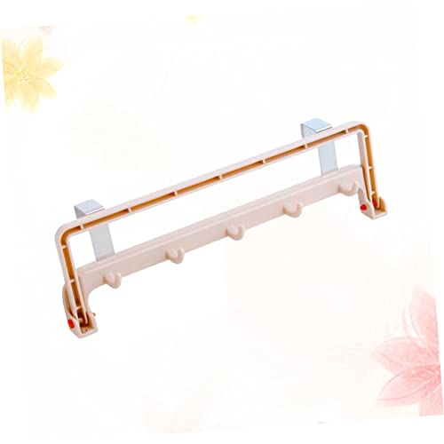 Zerodeko 2 Pcs Dish Towel Rack Wall Mounted Towel Rack Cabinet Towel Holder Kitchen Rail Rack Over Cupboard Towel Rack Door Towel Hanger Punch Free Hook Board Stainless Steel Hook Drawer