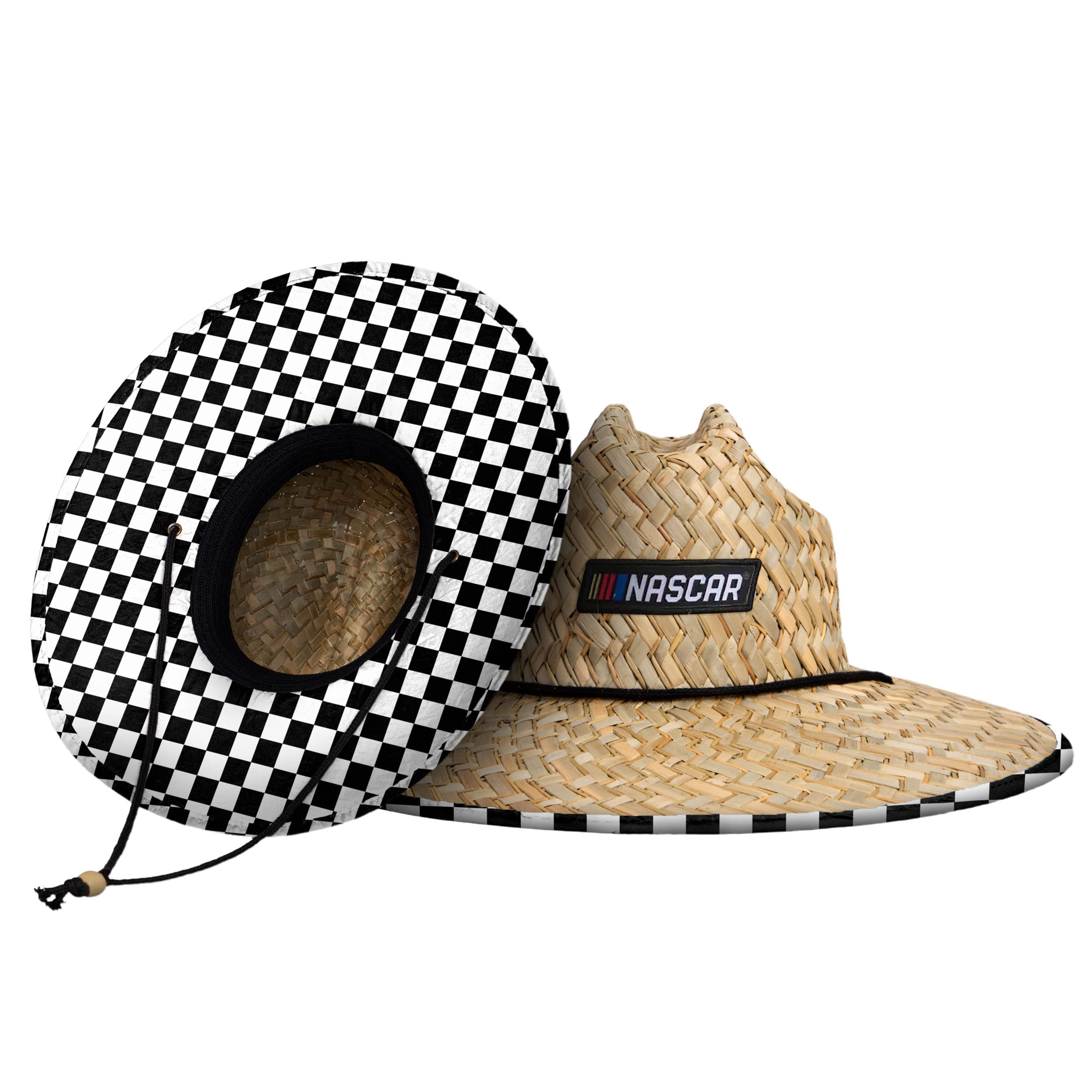 FOCO NASCAR Floral Straw Hat