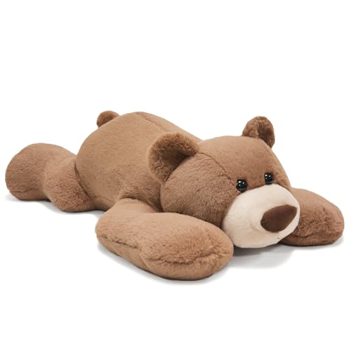ERXKVS Bear Hand Puppet Stuffed Animals, 19.6" Large Stuffed Bear Hand Puppet,Cute Comfort Item Gift for Both Kids and Adults
