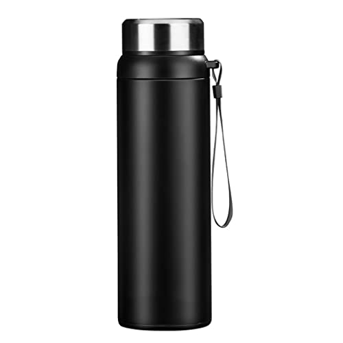 SEASD Thermos Bottle with Tea Filter Vacuum Flask Sealed Leakproof Stainless Steel Milk Big Capacity Travel Insulated Cup (Color : 1500ML)