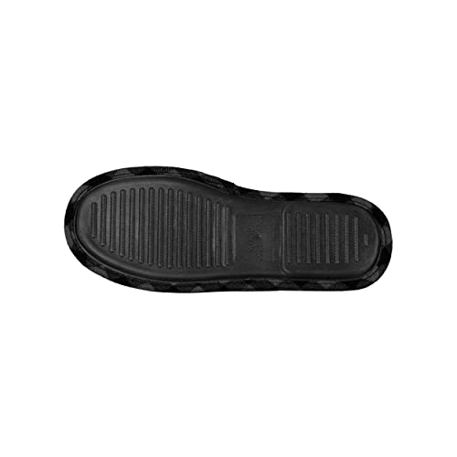 FOCO South Carolina Sherpa Lined Buffalo Check Memory Foam Slipper - Mens Large