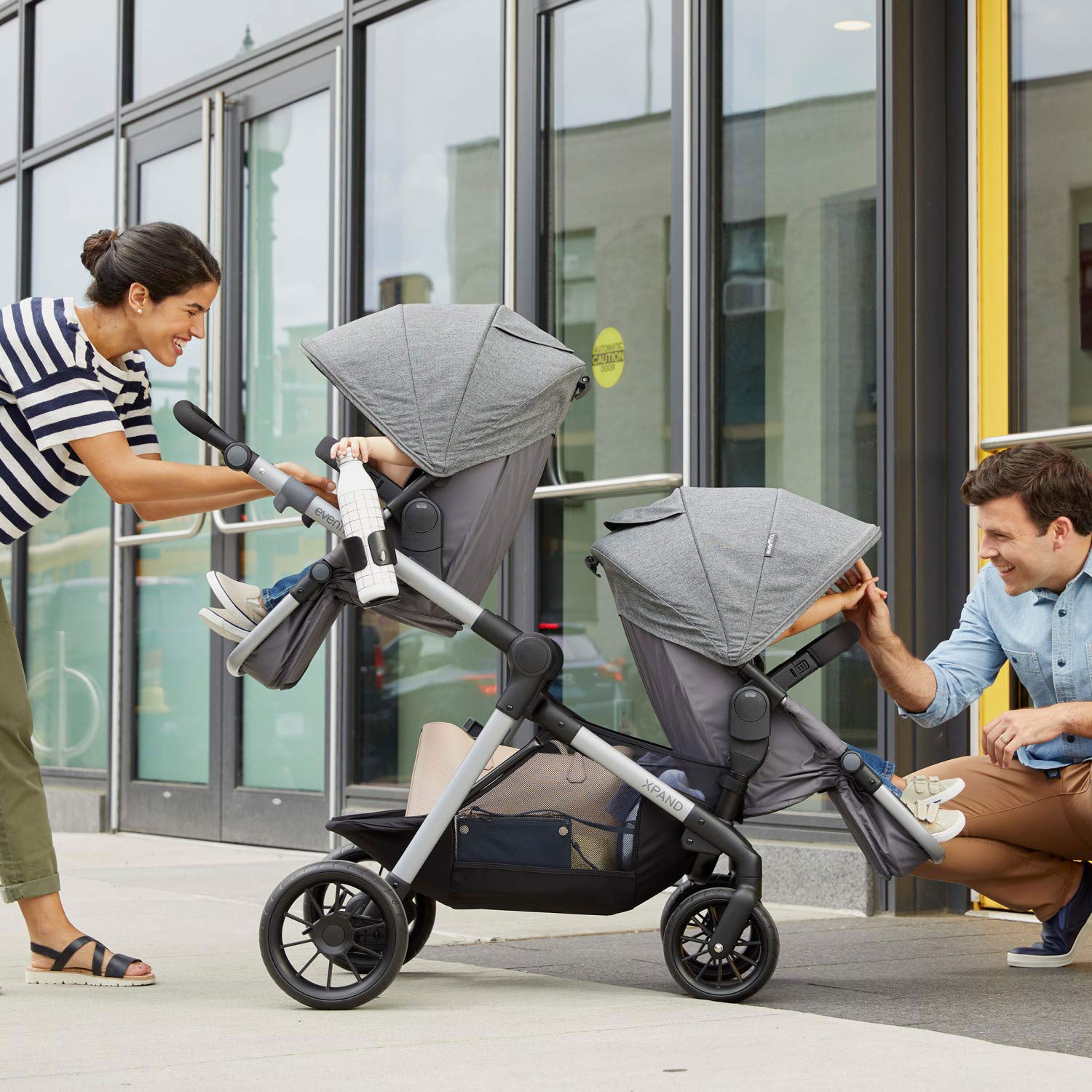Evenflo Pivot Xpand Stroller Second Seat, Roan, Compatible with Pivot Xpand Modular Travel System & Modular Stroller