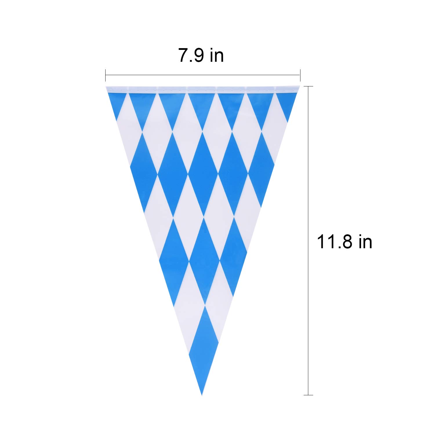 TUPARKA 98 Feet Oktoberfest Bavarian Pennant Banner Flag, Oktoberfest Decorations Octoberfest Party Supplies