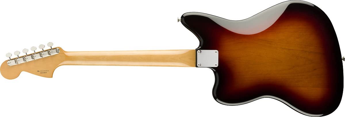 Fender Vintera 60s Jaguar Electric Guitar, with 2-Year Warranty, 3-Color Sunburst, Pau Ferro Fingerboard