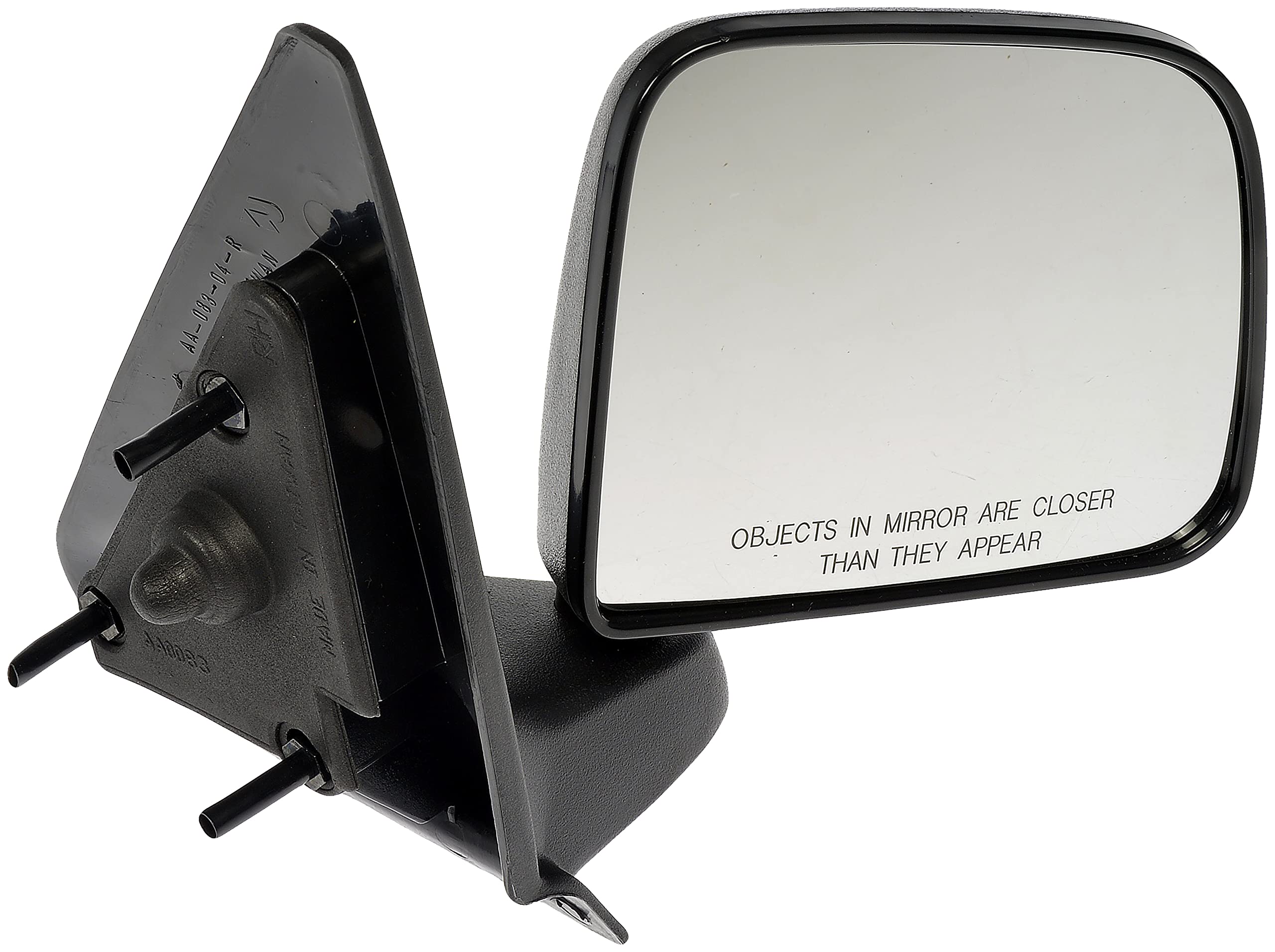 Dorman 955-011 Passenger Side Manual Door Mirror Compatible with Select Ford Models, Black