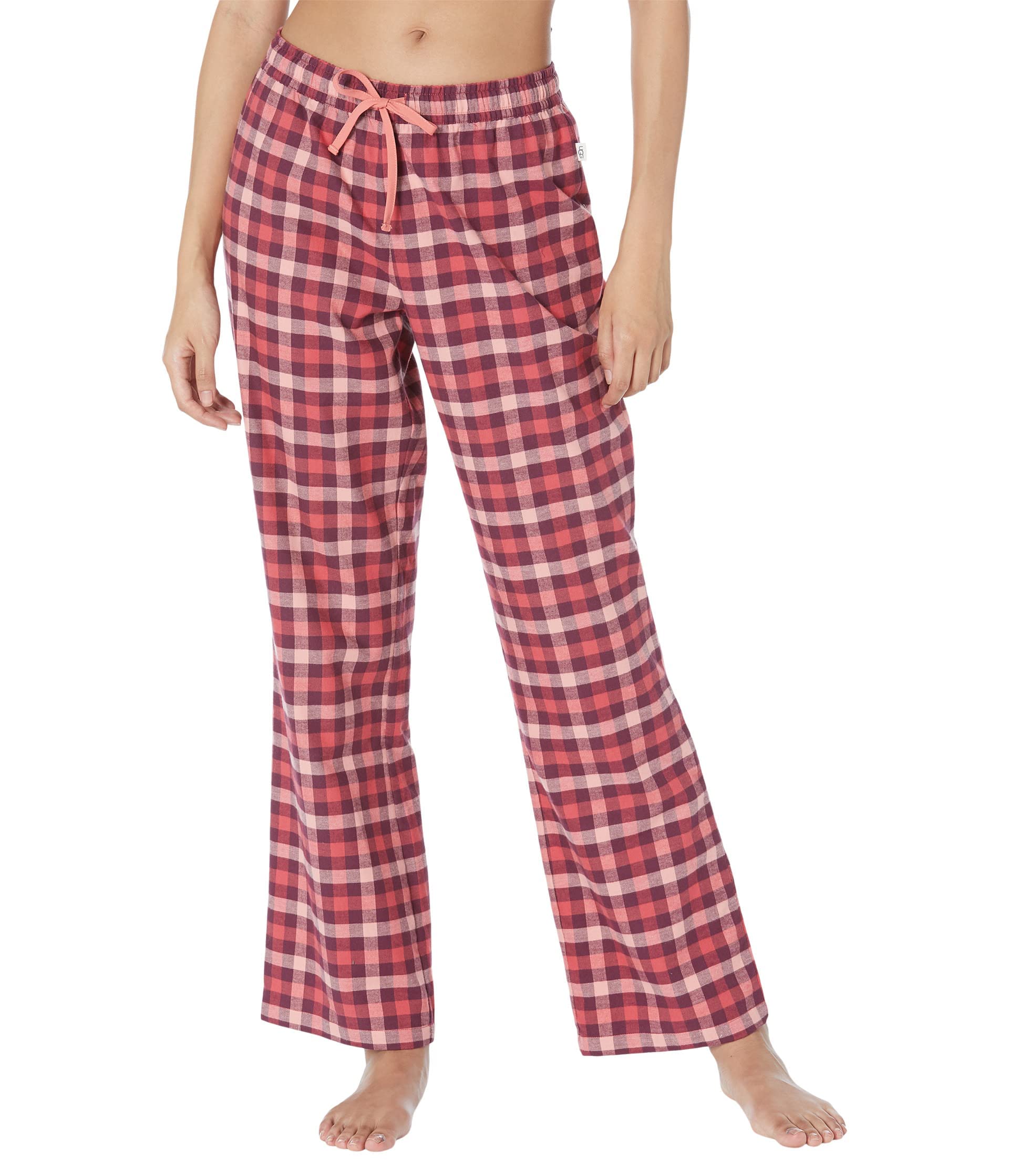 UGG Women's OPHILIA Set Woven Plaid, Flamenco Check, XL