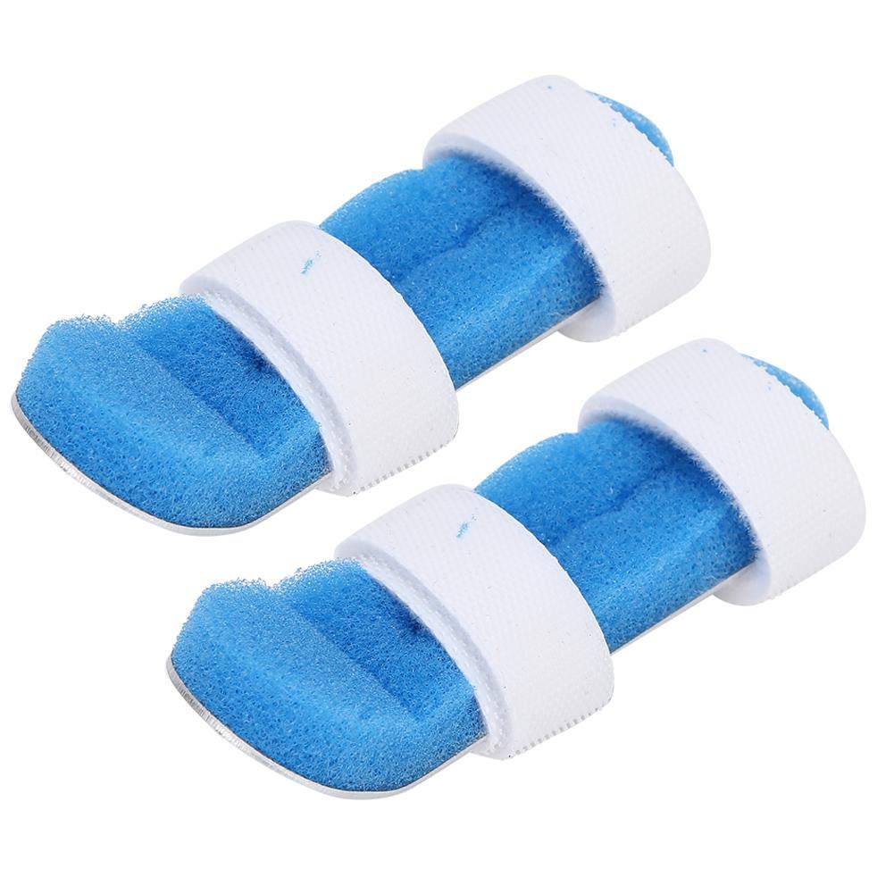 Finger Splint, Aluminum Finger Adjustable Finger Orthosis with Soft Sponge Lining Finger Brace for Broken Fingers Arthritis Pain Sports Injuries(S)