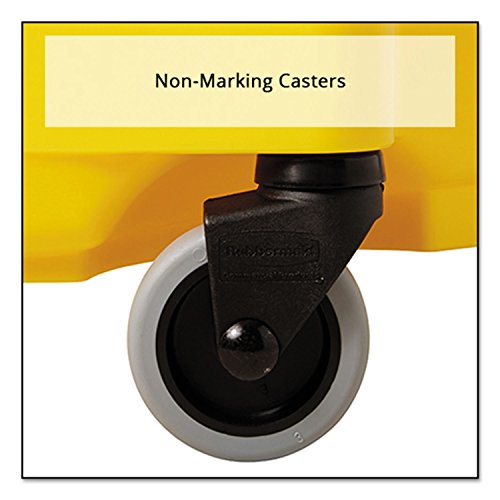 Rubbermaid Commercial 758088Yw Wavebrake 35 Quart Bucket/Wringer Combinations Yellow