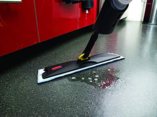 Rubbermaid Commercial 3486108 Light Commercial Spray Mop, 18-Inch Frame, 52-Inch Steel Handle