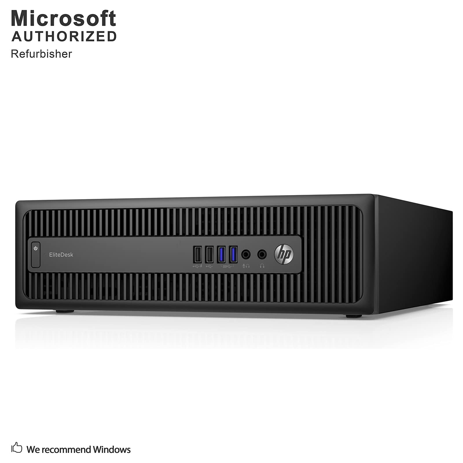 HP EliteDesk 800 G1 SFF Intel Core i7-4770 3.40Ghz 16GB RAM 240GB SSD and 3TB HDD Win 10 Pro (Renewed)