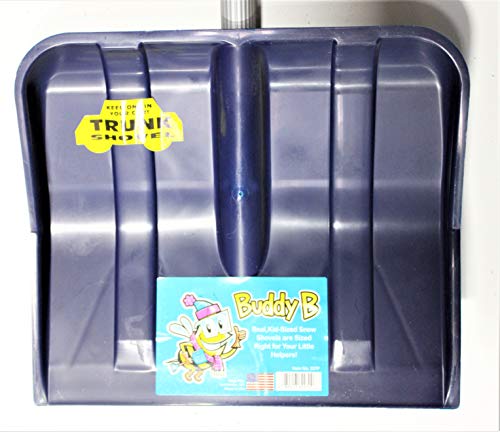 Rugg 227P 227P-S Childrens Poly Snow Shovel, 3.00 x 12.00 x 32.00 inches, Blue