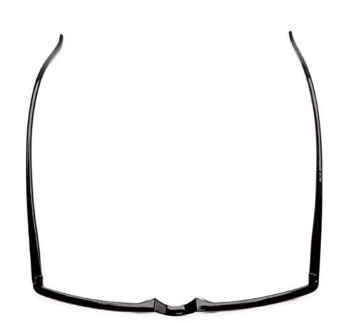 The All American Reader Reading Glasses, Rectangle Style Fully Magnified Eyeglasses for Men and Women + 2.50 Stars on One Side