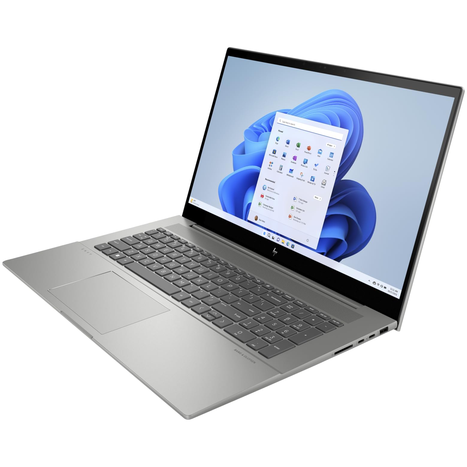 HP Envy 17 17.3" Touchscreen FHD Business Laptop Computer, 13th Gen Intel 14-Core i7-13700H, 64GB DDR4 RAM, 1TB PCIe SSD, WiFi 6, Bluetooth 5.3, Backlit Keyboard, Windows 11 Pro, BROAG Cable