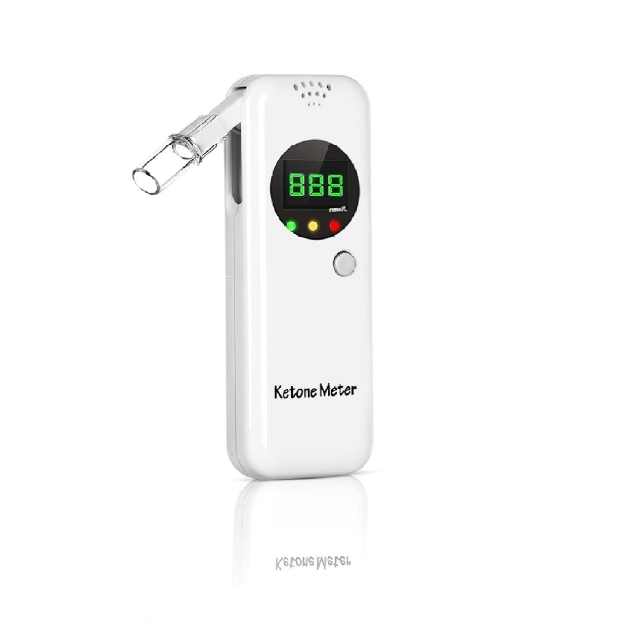 Ketone Breath Breathalyzer, Ketosis Breath Meter, Digital Ketosis Test with 10 Mouthpieces