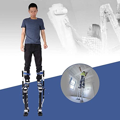 GUABI Drywall Stilt, Aluminum Tool Stilts 24" to 40" Adjustable Inch Drywall Stilt, Builders Drywall Plastering Stilts Paint Painter Tool