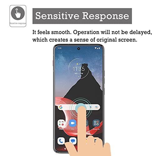 RBEIK 3PACK MOTO ThinkPhone 5G Screen Protector Glass, Premium 9H Hardness Anti-Scratch Bubble Free Tempered Glass Screen Protector for Motorola MOTO ThinkPhone 5G 6.6" Screen