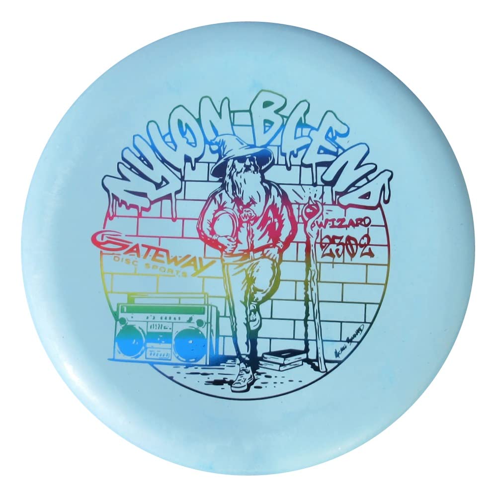Gateway Disc Sports Limited Edition Mike Barnard Nylon Blend Wizard Putter Golf Disc [Colors May Vary] - 173-176g