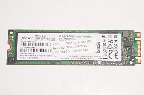 FMB-I Compatible with MTFDDAV256MBF Replacement for Micron 256GB MLC SATA 6Gbps M.2 2280 Internal Solid State Drive