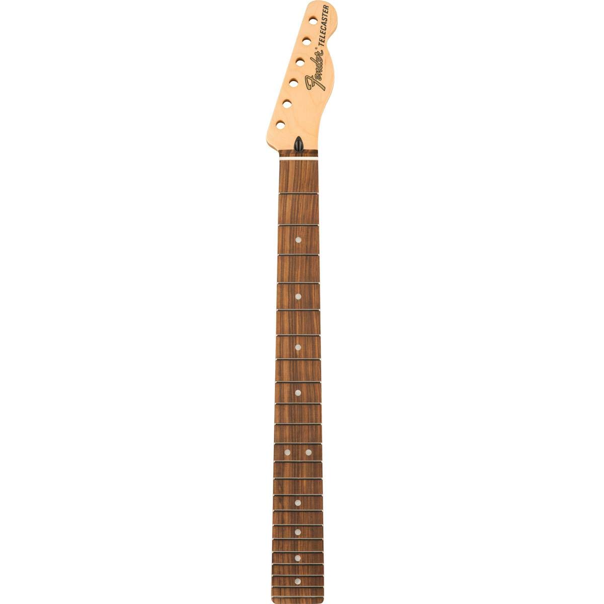 Fender Deluxe Series Telecaster Neck, with 2-Year Warranty Modern C, 22 Jumbo Frets, Pau Ferro Fingerboard