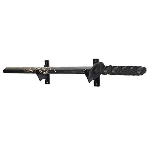 WANLIAN Lightsaber Wall Mount Acrylic Lightsaber Stand Wall Mounted Sword Stand Display Lightsaber Storage Exhibition Wall Mounted Lightsaber Stand(Black)