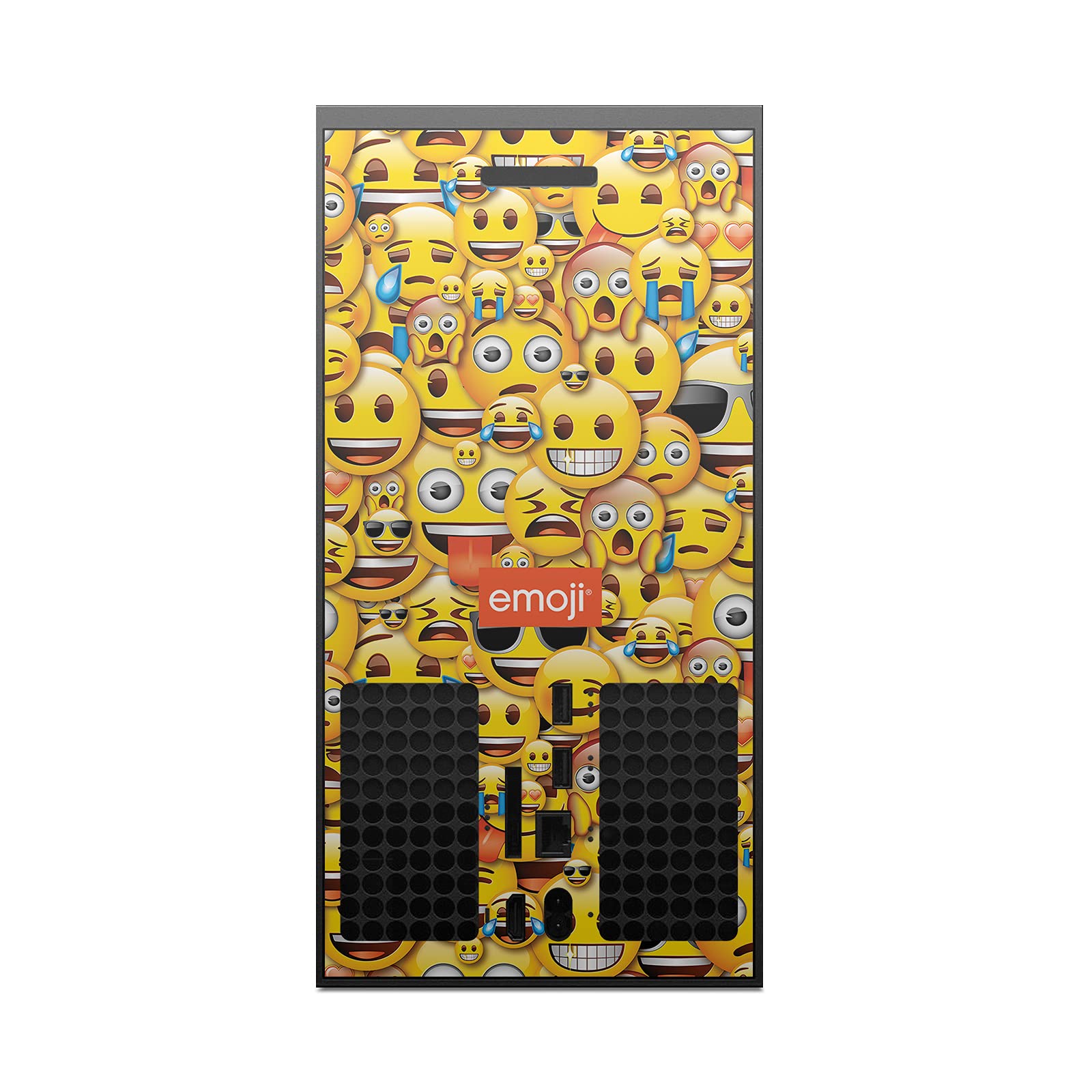 Head Case Designs Officially Licensed Emoji Smileys Art Patterns Vinyl Sticker Gaming Skin Case Cover Compatible with Xbox Series X Console and Controller Bundle