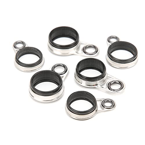 Fishing Guides Line Rings for Rock Casting, Ceramics Abrasion-proof Fishing Tools Rust-resistance Anti-rust for Fishing