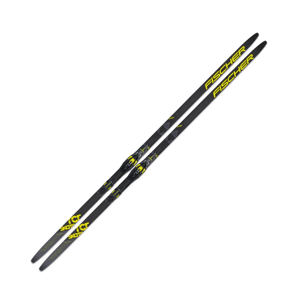 Fischer RCR Skate Medium IFP, Color: Black/Yellow, Size: 181 (N22519-181)