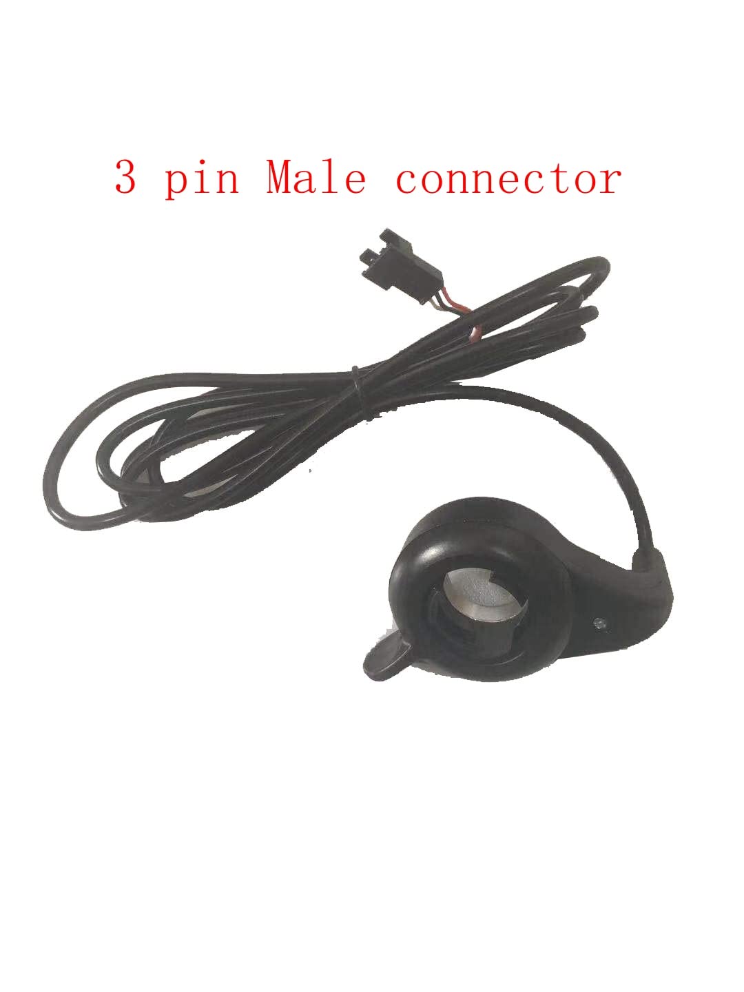 Electric Bicycle Thumb Throttle Without Hander Bars with Battery Indicator and on/Off Switch Wuxing Brand e-Bike Throttle