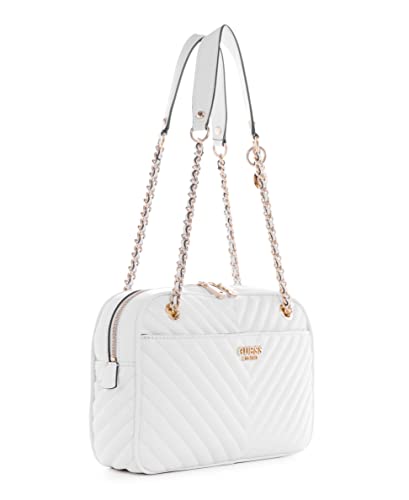 GUESS Keillah Top Zip Shoulder Bag, White