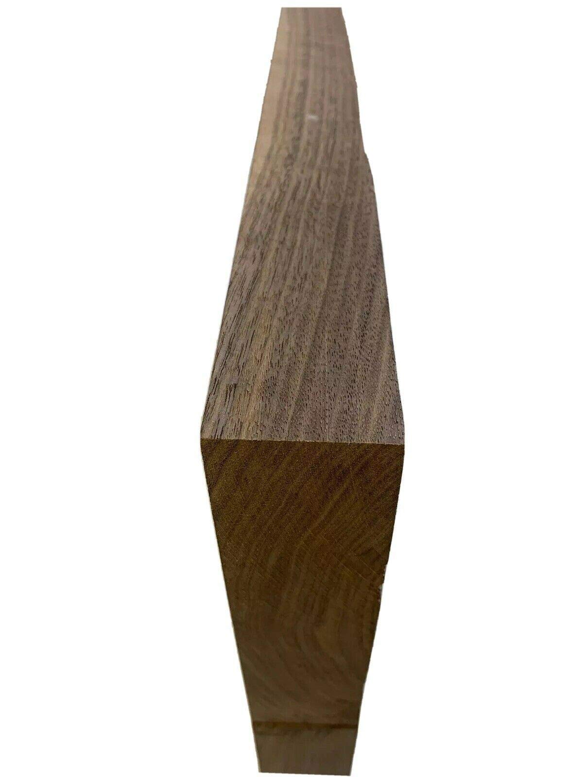Exotic Wood Zone | American Black Walnut Electric/Bass Guitar Luither Wood Body Blank | 21" x 14" x 2" -2 pcs