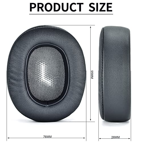 Protein Leather Replacement Ear Pads for JBL Everest 710 BT Headphones Earpads, Headset Ear Cushion Repair Parts (for JBL Everest Everest 710 BT)