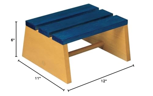 Unfinished Slat Stool, Unassembled