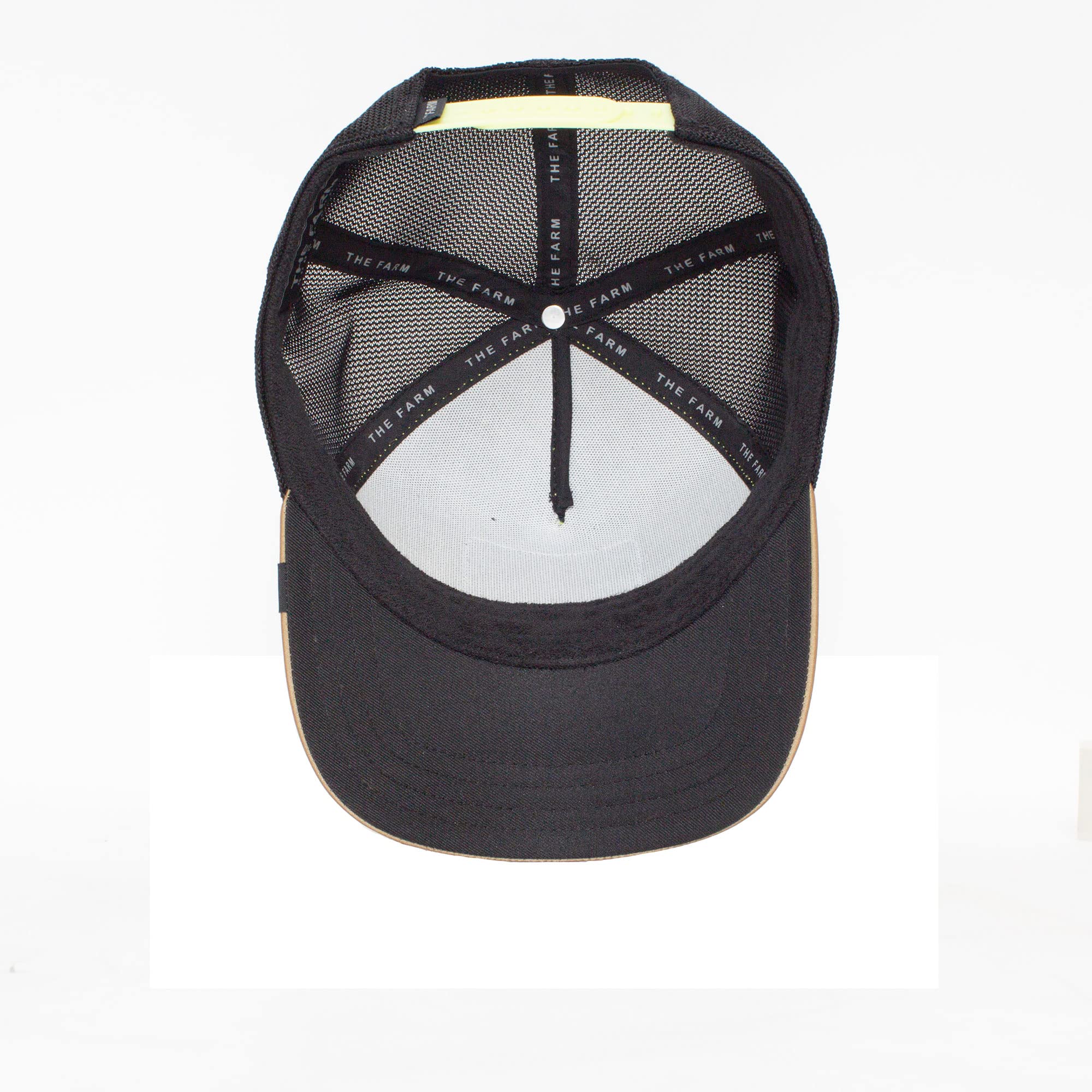 Goorin Bros. Men's The Farm Reflective Collection Unisex Adjustable Trucker Cap, Brown, One Size