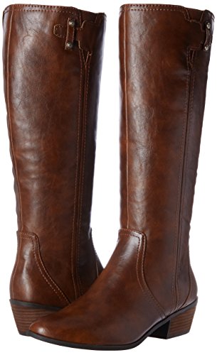 Dr. Scholl's Shoes womens Brilliance Riding Boot, Whiskey, 11 US