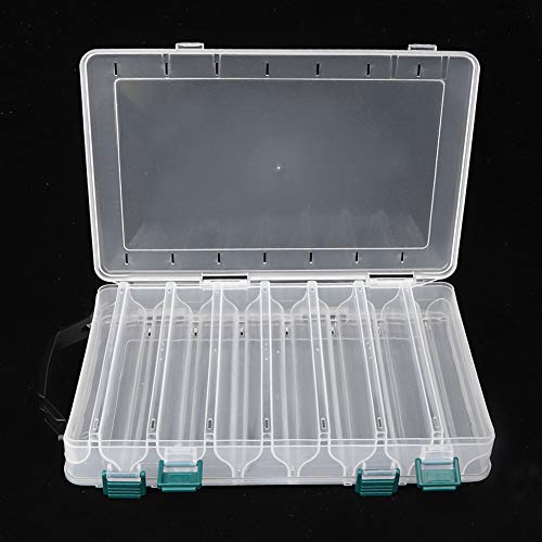 Fishing Accessory Storage Box Fishing Tackle Box, Fishing Tackle Storage Bait Case Fishing Lure Storage Box, for Storing Lures Storing Hooks