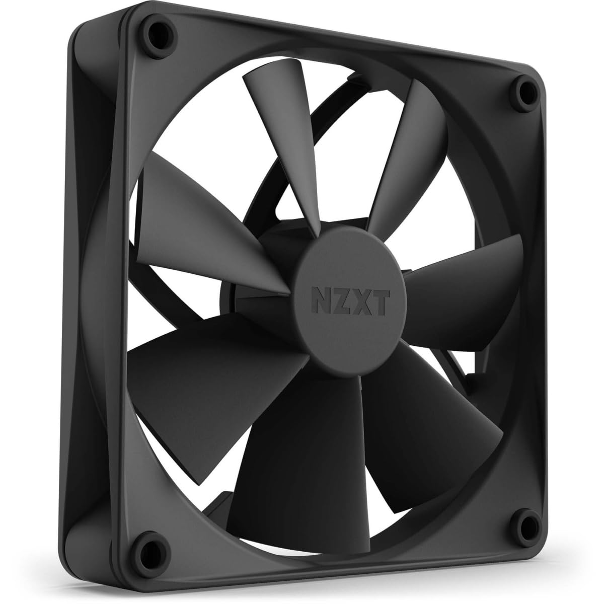 NZXT F120Q Quiet Airflow Fans - RF-Q12SF-B1 - Increase Air Volume - Quiet Operation - Long-Term Durability - 120mm Fan Single Pack - Black