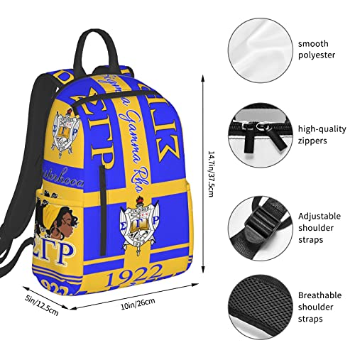 FOUTA Laptop Backpack Lightweight Multifunctional Laptop Bag Sister Backpack Travel