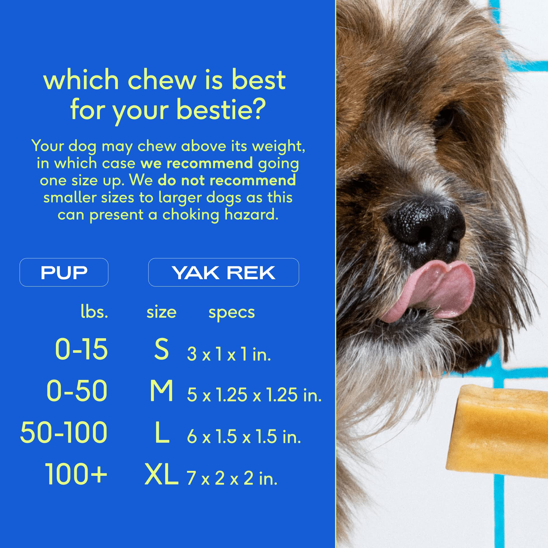 Native Pet Beef Bone Broth for Dogs (9.5 oz) & Yak Chews for Dogs (3 Large Chews)